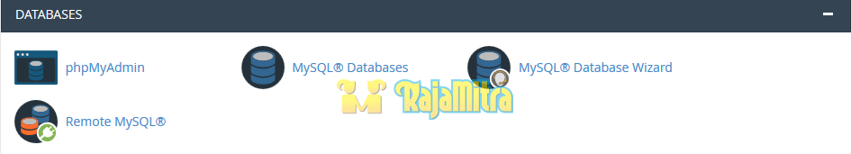 Cara Membuat Database Mysql Di Cpanel Rajamitra Hosting