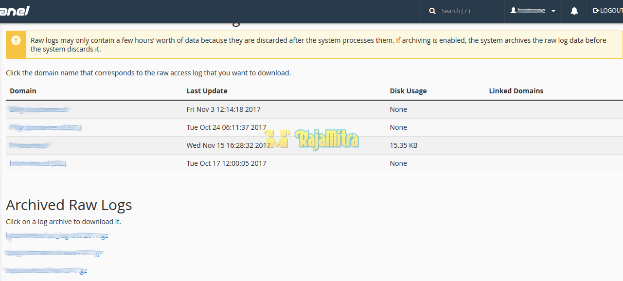 Apa Sih Fungsi Raw Access Pada Cpanel? – RajaMitra Hosting